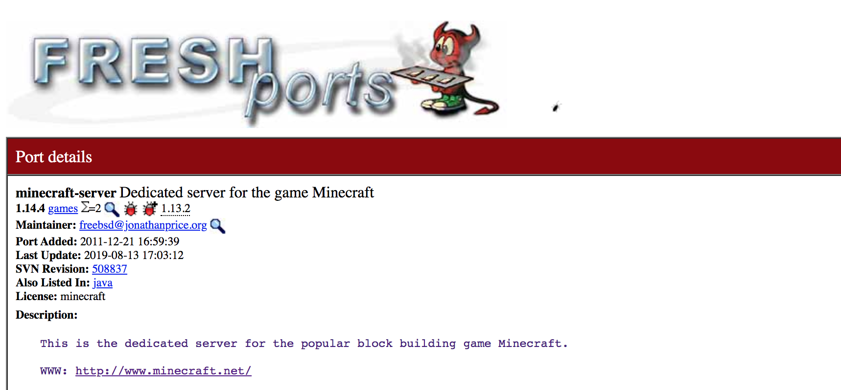 Easy Minecraft Server on FreeBSD | FreeBSD Foundation